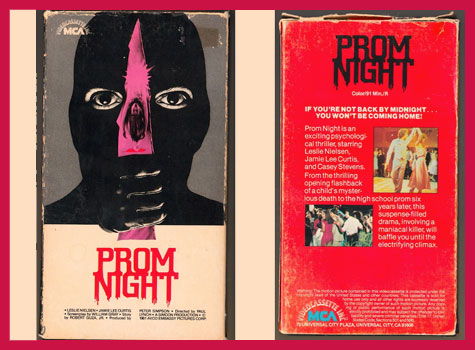 VHSaturday:: Writer/Director Chris Moore on Prom Night (1980)